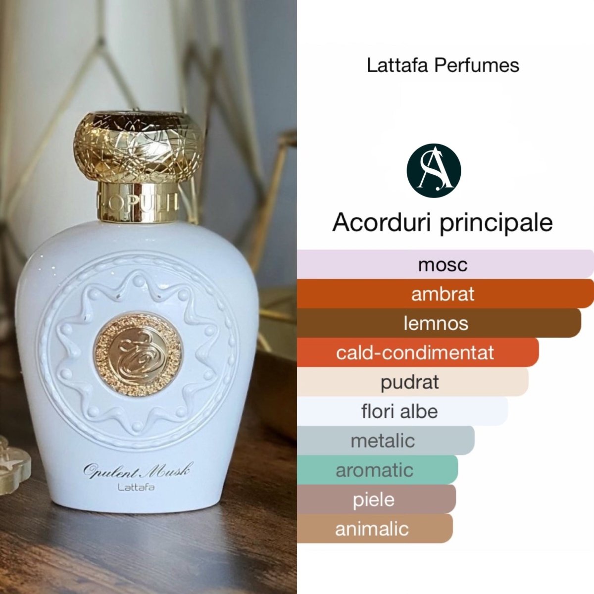 Opulent Musk Lattafa - Cel mai vandut parfum arăbesc dama – ALSA SHOP