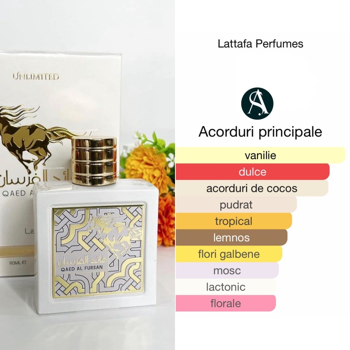 Qaed Al Fursan Unlimited, Lattafa, Parfum Oriental Dama – ALSA SHOP
